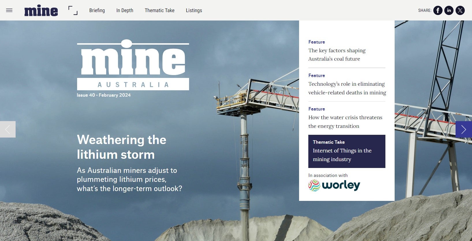 About MINE Magazine - Mining Technology