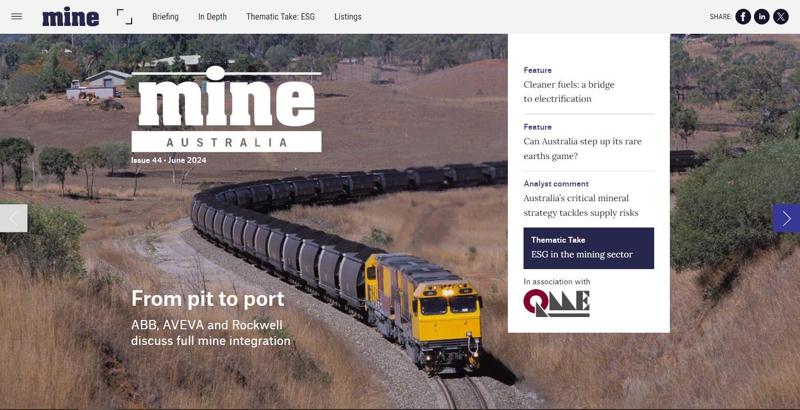 About MINE Magazine - Mining Technology