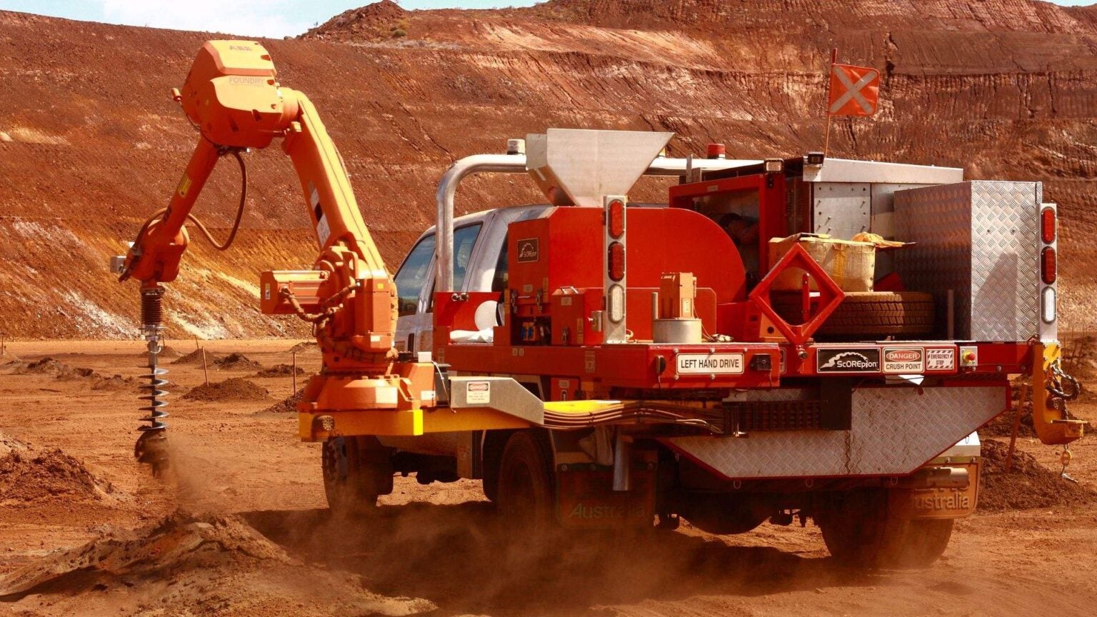 ScOREpion – Mobile Blast Hole Sample - Mining Technology