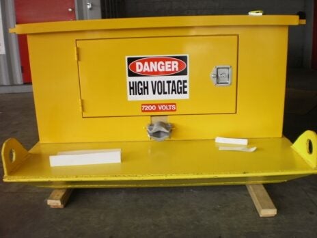 High voltage splice boxes can shield wire connections in mines and tunnels