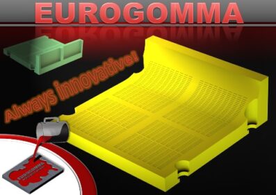 EURO-PS Polyurethane Screen Panels with Rounded Weir Bar - Mining ...