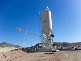 Run-of-Mine Process Silos with 200t Terex Unit Rig - Mining Technology