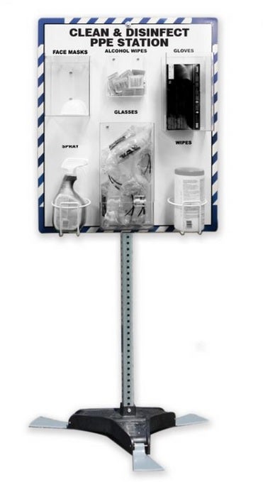 JustRite Introduces Clean & Disinfect PPE Station with Stand - Mining ...