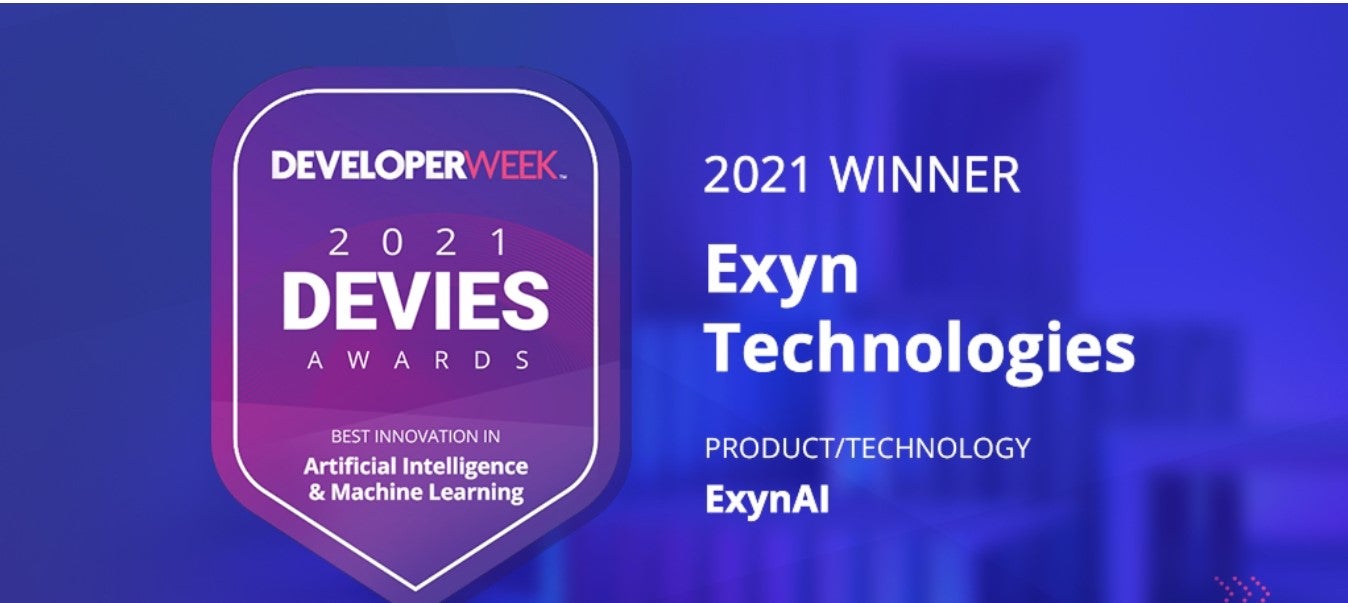 Exyn Wins 2021 DEVIES Award in Artificial Intelligence & Machine Learning - Mining Technology