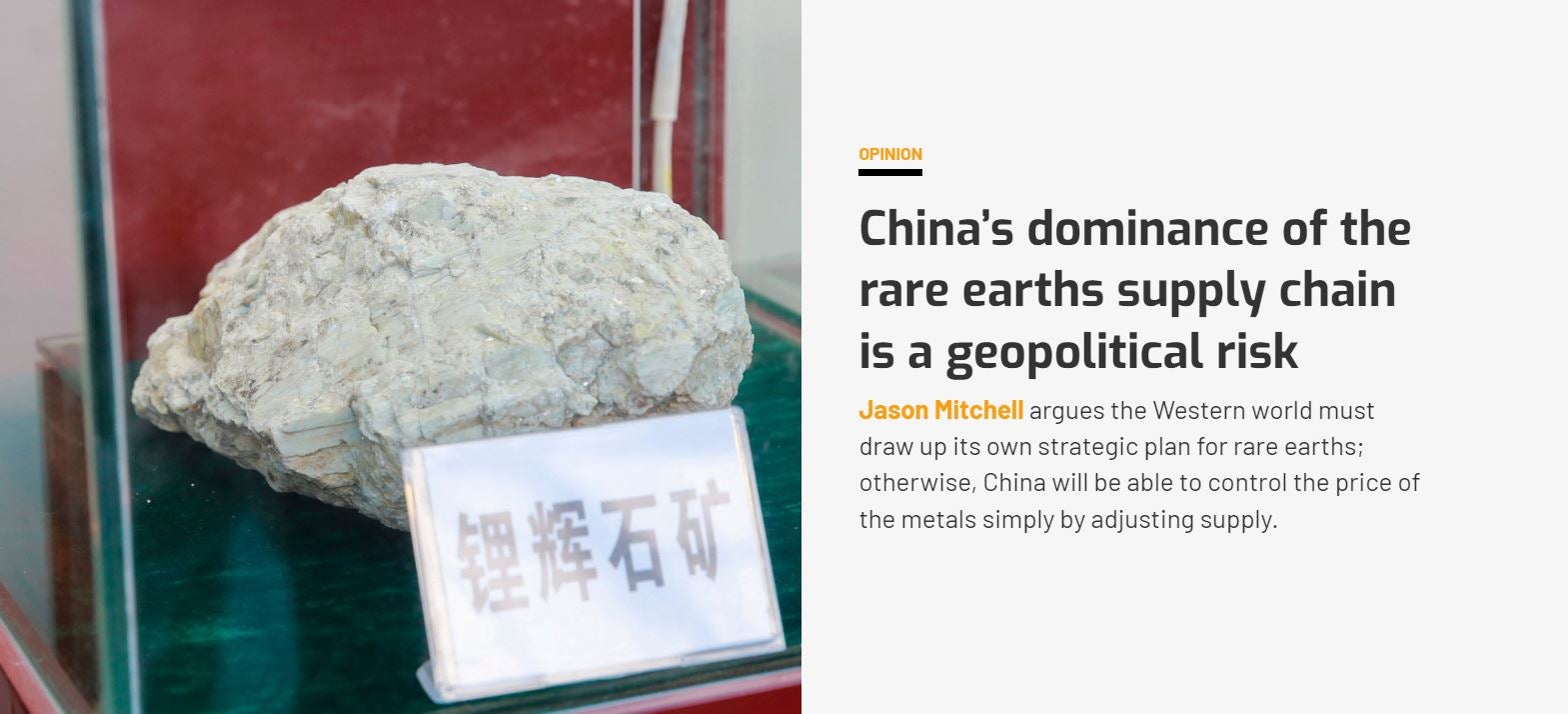 With great power: the new issue of MINE is out now - Mining Technology