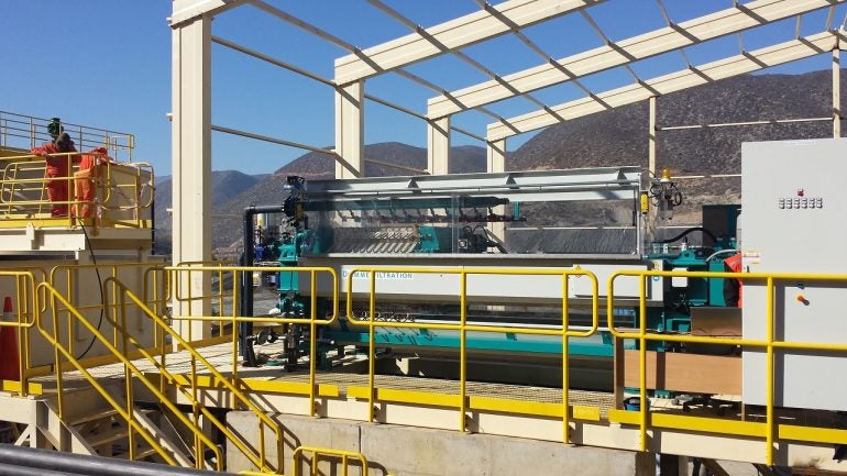 ME Side Beam Filter Press - Mining Technology