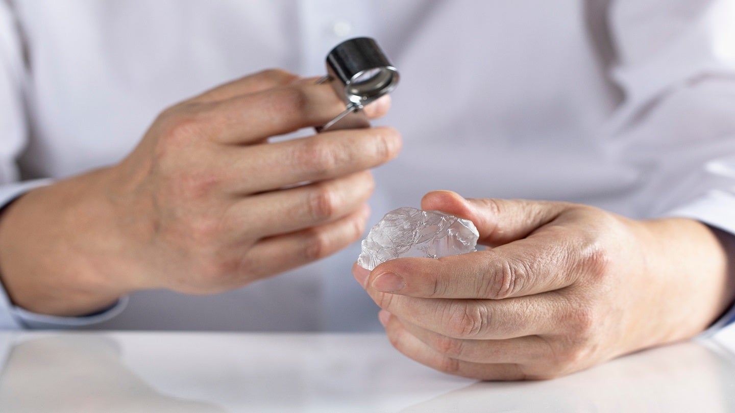 Lucara unearths 1,094 carat rough diamond in Botswana