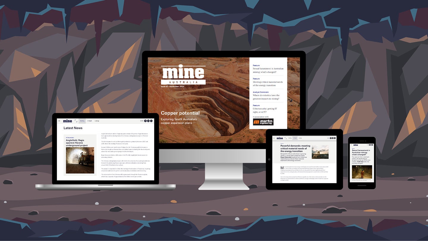 Copper potential: September issue of MINE Australia out now - Mining ...